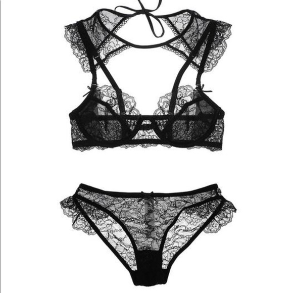 Intimates & Sleepwear | New Unlined Bra Set With Collar 2 | Poshmark